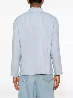 GONGDID DESIGN Pleated Pocket Shirt