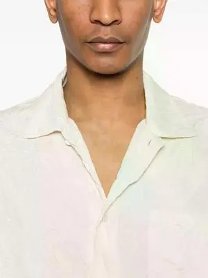 GONGDID DESIGN Chest-pocket Short-sleeves Shirt