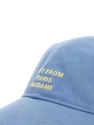 Drole De Monsieur Embroidery Cap - Blue