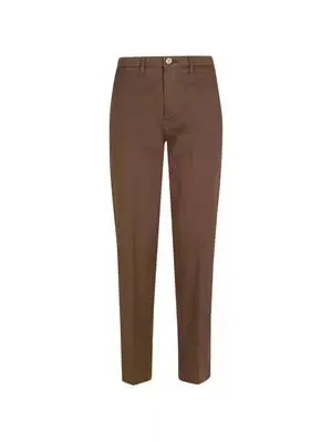 Briglia 1949 Brown Straight Leg Trousers