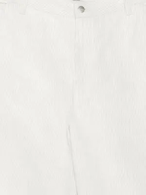 Carhartt Work In Progress Striped Cotton Shorts - Neutrals