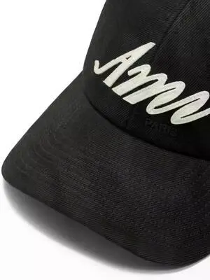 Ami Baseball Cap With De Coeur Embroidery