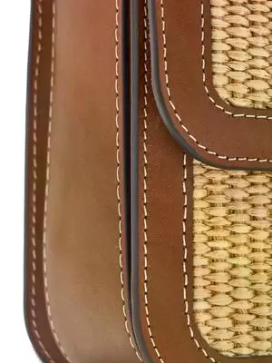 LOEFFLER RANDALL Woven-panel Cross-body Bag