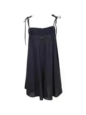 TWINSET Tie-strap Mini Dress - Black