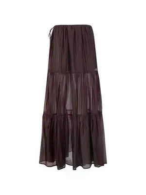 TWINSET Tiered Ruffled Skirt