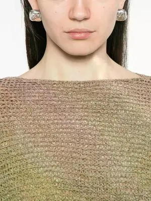 BASE Knitted Sweater - Brown