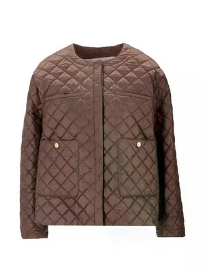 Max Mara Quilted Jacket - Brown