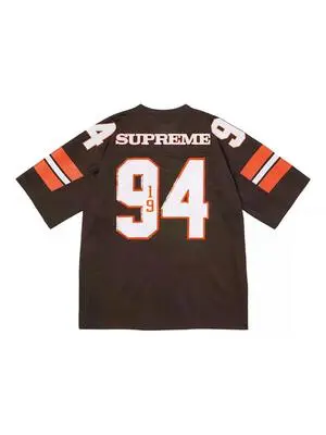 Supreme Sequin Football Jersey T-shirt