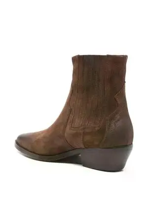 JULIE DEE Panelled Ankle Boots