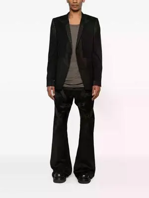 Rick Owens Megastrapped Trousers - Black