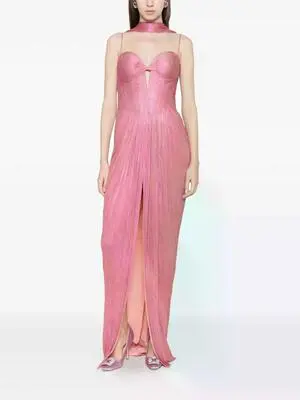 MARIA LUCIA HOHAN Draped Maxi Dress