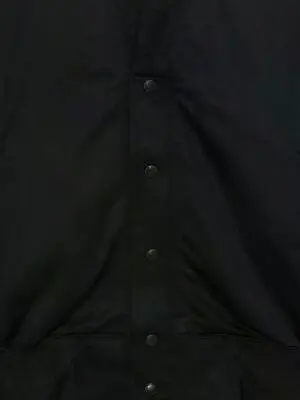 Comme Des Garçons V-neck Zip-up Bomber Jacket