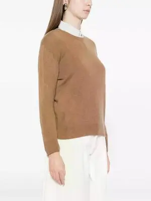 THE ROW Noler Long-sleeve Sweater - Brown