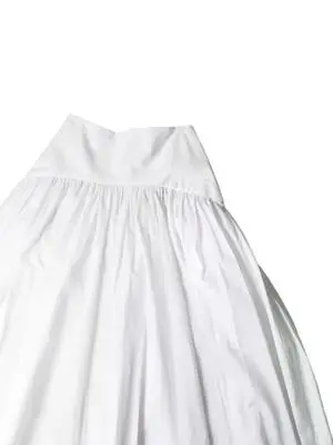 Staud Procida Ruffled Midi Skirt