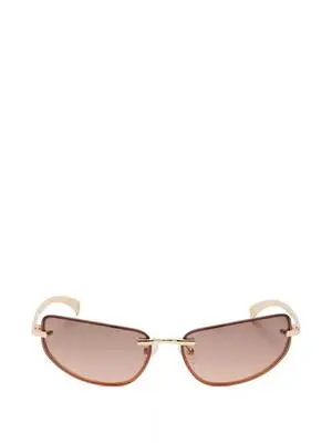 Le Specs Bubbles Sunglasses - Gold