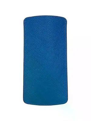 Smythson Panama Leather Glasses Case