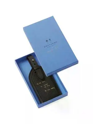 Smythson X Thomas Lélu Panama Luggage Tag