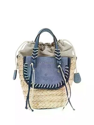 CUBA LAB Habanera Woven Tote Bag - Neutrals