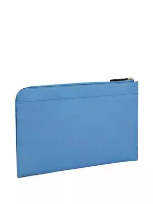 Smythson Slim Leather Pouch