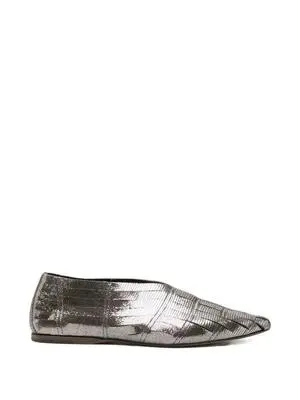 PANTANETTI Pointed-toe Ballet Flats