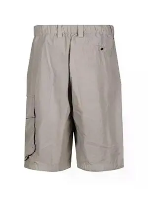 C.P. COMPANY Logo-detail Cargo Shorts - Grey