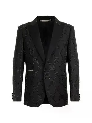 Philipp Plein Monogram Slim Blazer