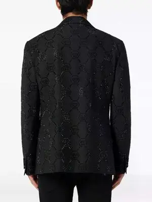 Philipp Plein Monogram Slim Blazer