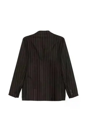 Tagliatore Striped Suit - Brown