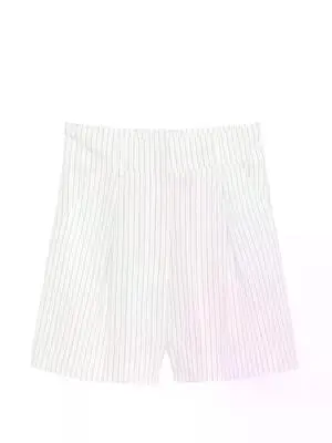 Patrizia Pepe Striped Pleated Shorts