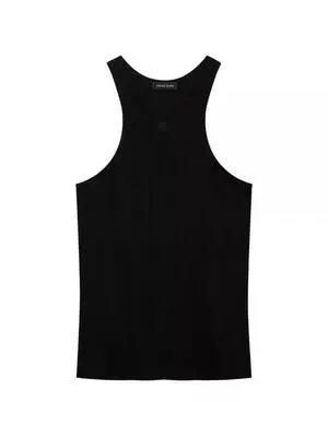 ANINE BING Crew-neck Ribbed Tank Top