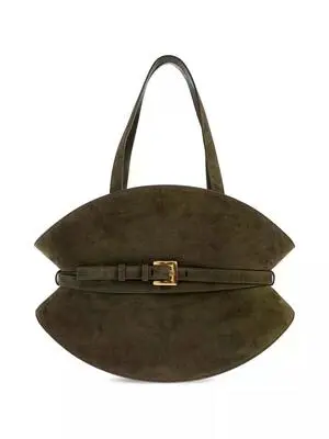 Balmain Medium Shuffle Belt Tote Bag - Green