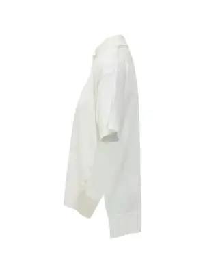 AMI Paris Short-sleeve Wool Polo Shirt