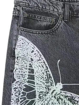 IUTER Butterfly Loose Jeans