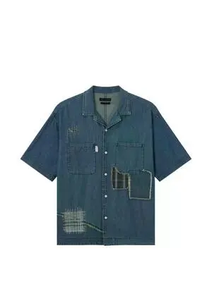 FIVE CM Short-sleeved Denim Shirt