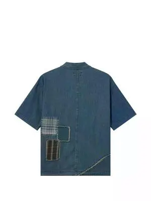 FIVE CM Short-sleeved Denim Shirt