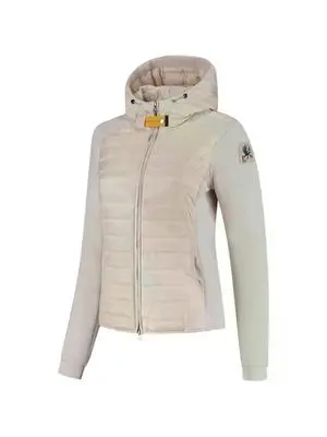 PARAJUMPERS Caelie Hooded Puffer Jacket - Neutrals