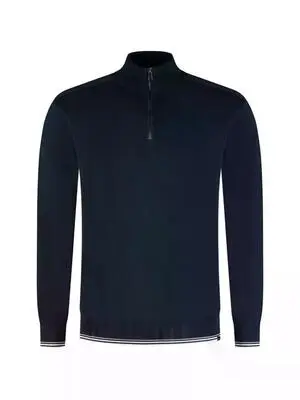 Paul & Shark Zip-up Striped Sweater