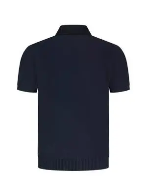 Paul & Shark Collared Short-sleeve Polo Shirt - Blue