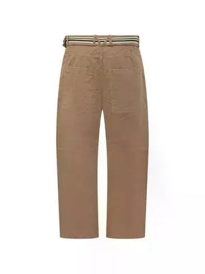 MORDECAI Belted Trousers With Pockets