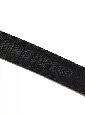 A BATHING APE Logo Buckle Belt