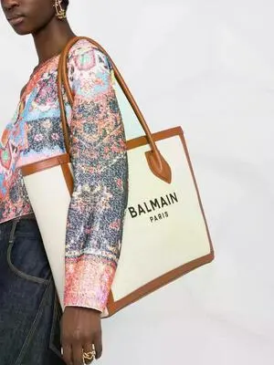 Balmain B-army Shopper Tote