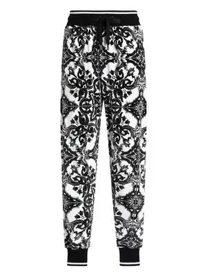 Dolce & Gabbana Printed Sport Bottoms For Men