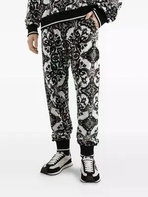 Dolce & Gabbana Majolica-print Track Pants