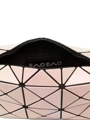 Issey Miyake Geometric-print Mini Bag - Neutrals