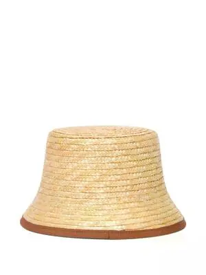 Moschino Straw Bucket Hat