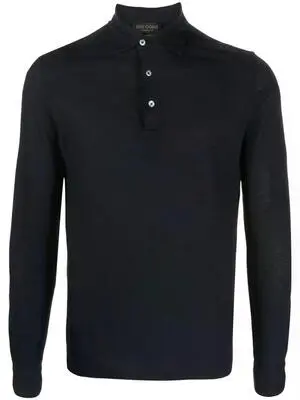 Dell'oglio Button Down Polos For Men