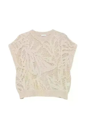 Brunello Cucinelli Open-knit Sweater