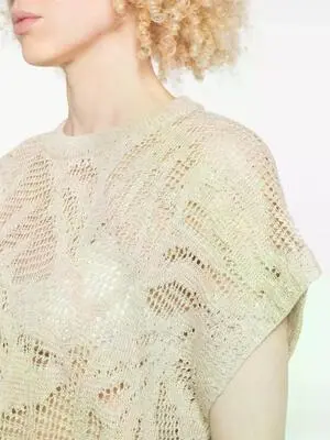 Brunello Cucinelli Open-knit Sweater