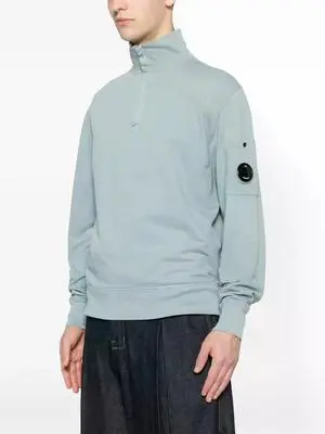 C.P. COMPANY Half-zip Sweatshirt - Blue