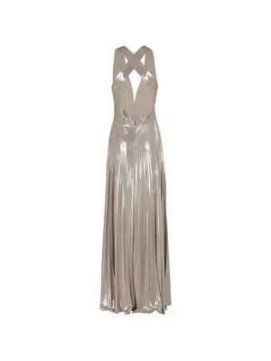 NISSA V-neck Maxi Dress